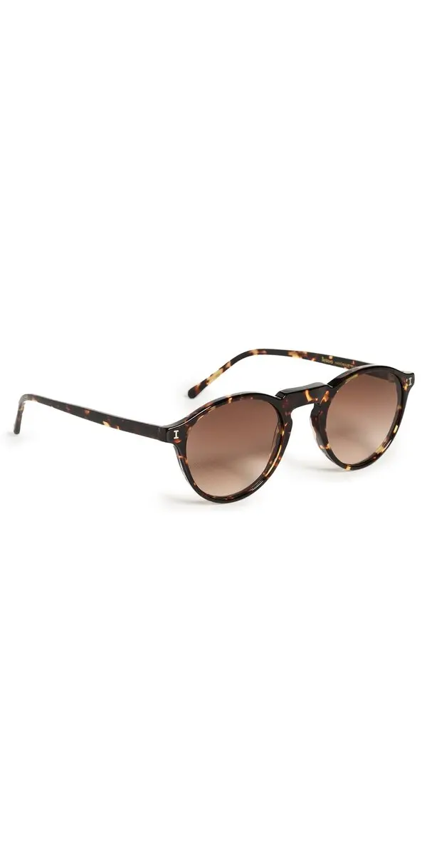 Illesteva Capri Star Sunglasses - Star Tortoise W/ Brown Grad