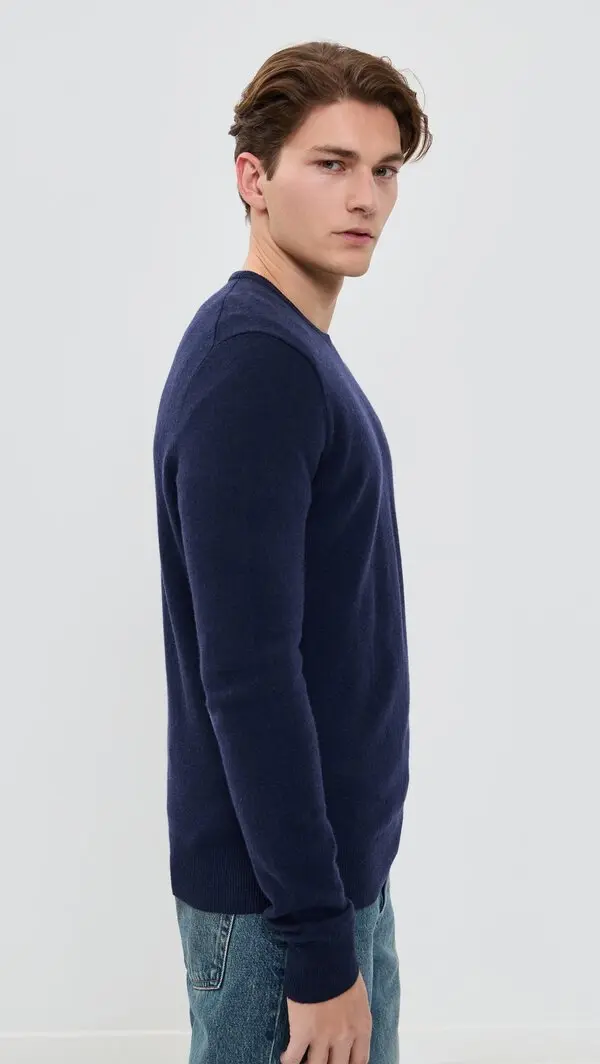 Polo Ralph Lauren Merino Wool Crew Neck Sweater - Hunter Navy