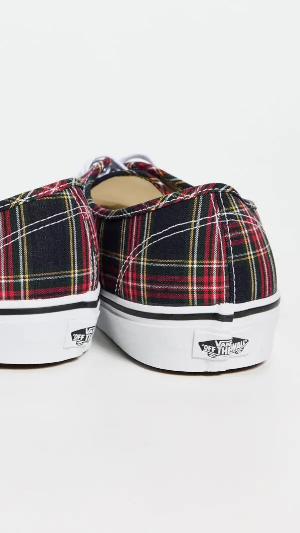 VANS Authentic Checked Sneakers - Plaid Navy