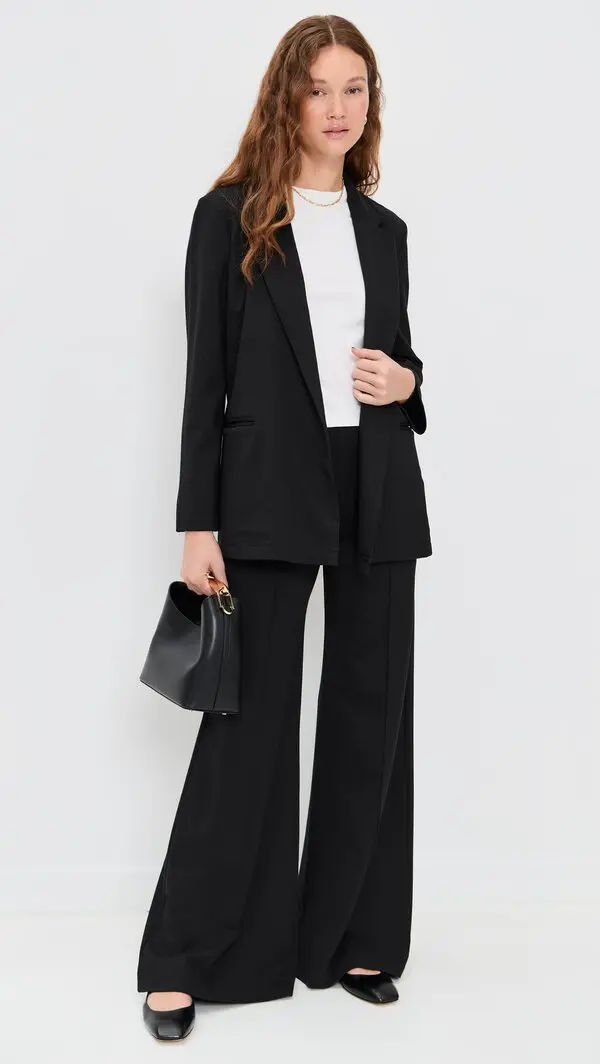 RIPLEY RADER Ponte Knit Wide Leg Pant