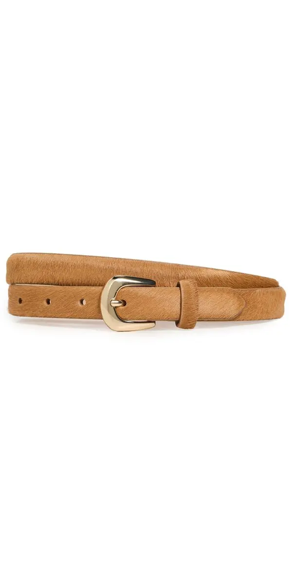 B-low The Belt Kennedy Mini Calf Belt - Camel/gold