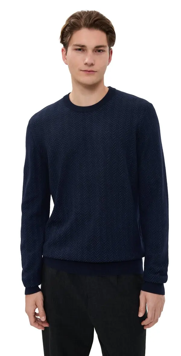 Hugo Boss H-habito Wool Crewneck Sweater