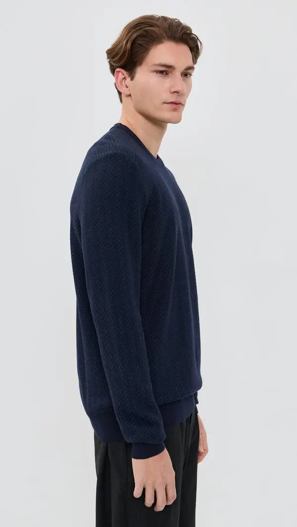 Hugo Boss H-habito Wool Crewneck Sweater