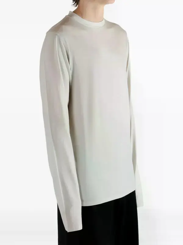 RIER Long Sleeve Wool Top
