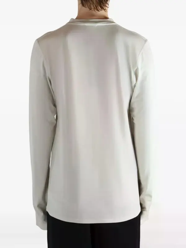 RIER Long Sleeve Wool Top