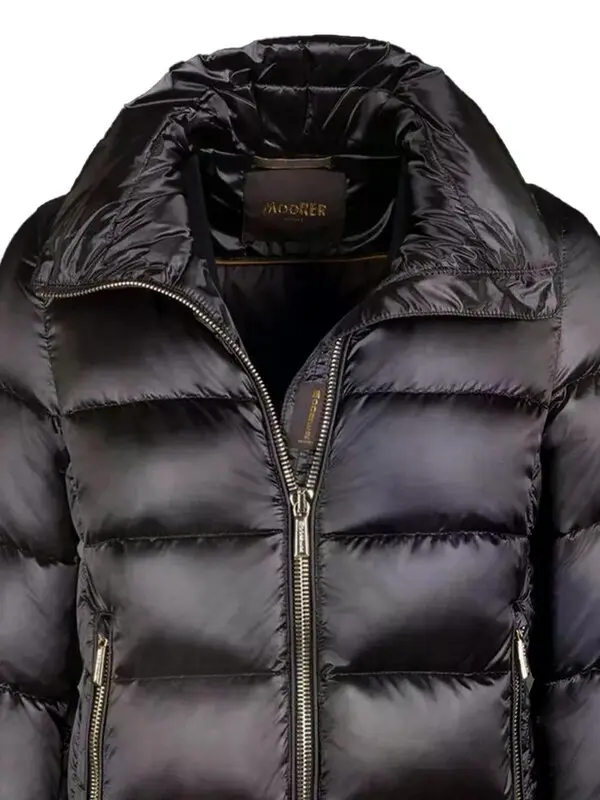 MOORER Zip-fastening Coat