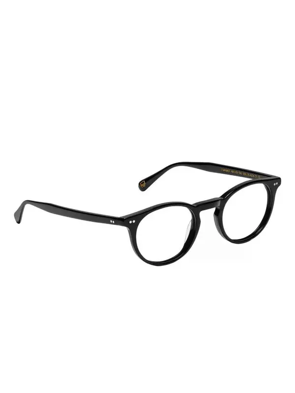 MOSCOT Frankie Round-frame Eyeglasses - Black