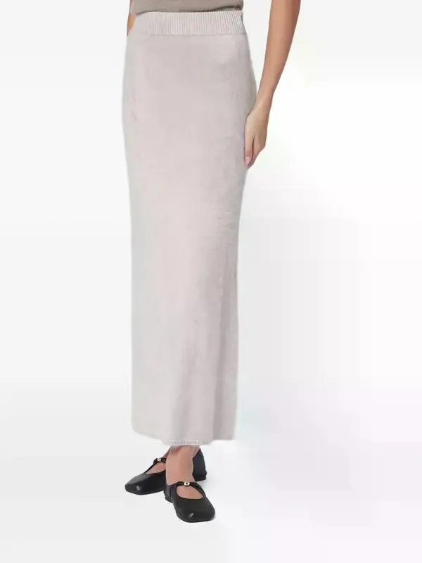 Almada Label Ribbed-knit Midi Skirt