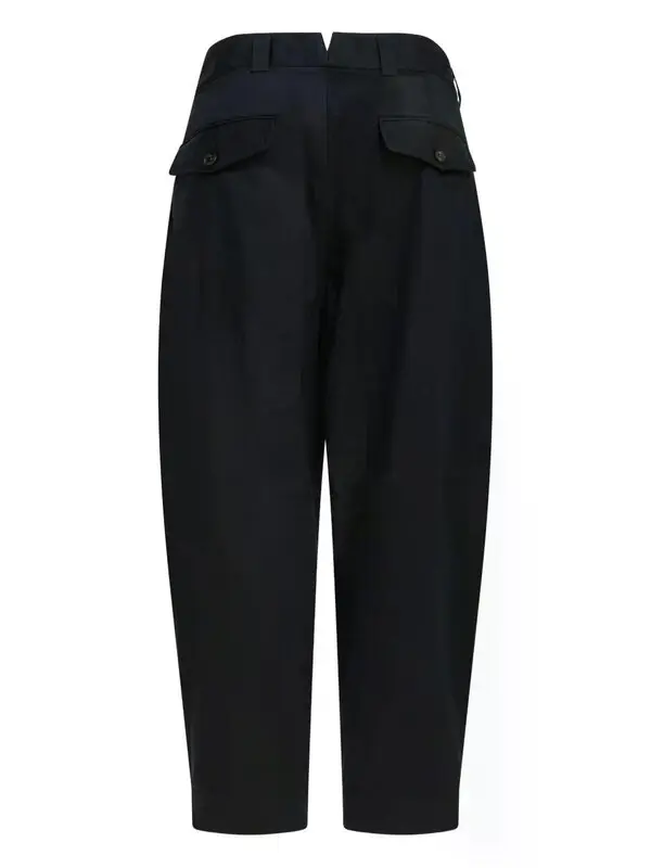 Comme Des Garçons Button-fastening Trousers