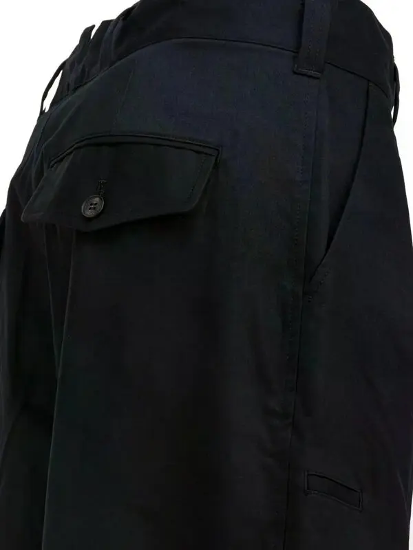 Comme Des Garçons Button-fastening Trousers