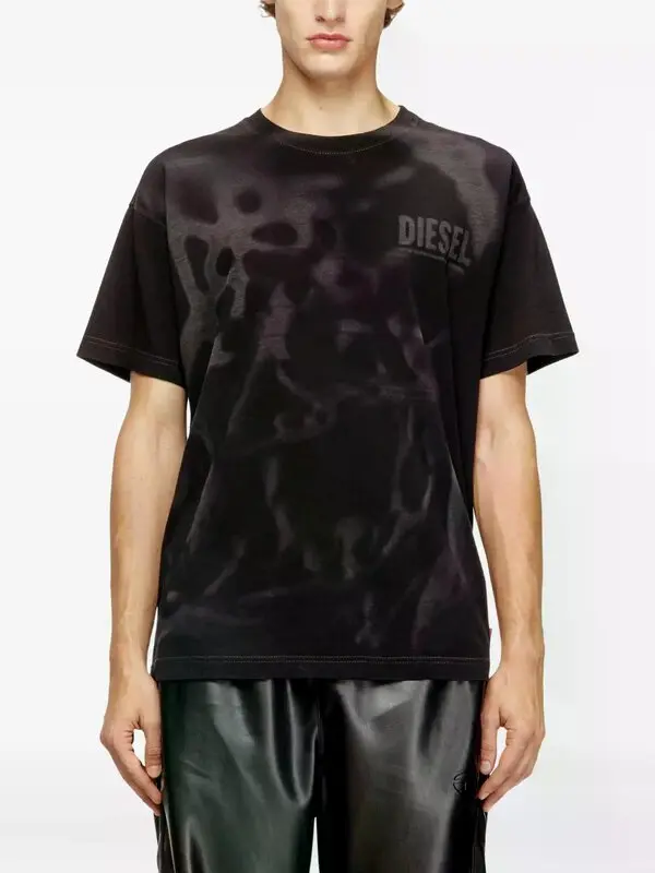 DIESEL® T-norm-v7 T-shirt - Black