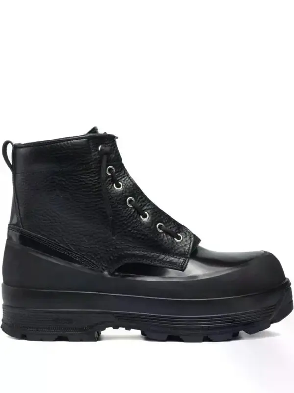 Diemme Zip-detail Boots - Black