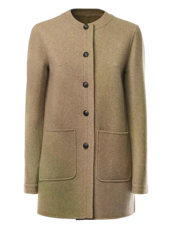 Loro Piana Kiri Buttoned Coat - Neutrals