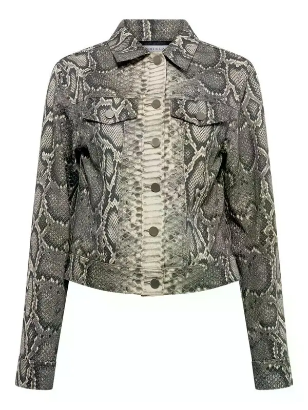 Gabriela Hearst Bronte Python-print Jacket