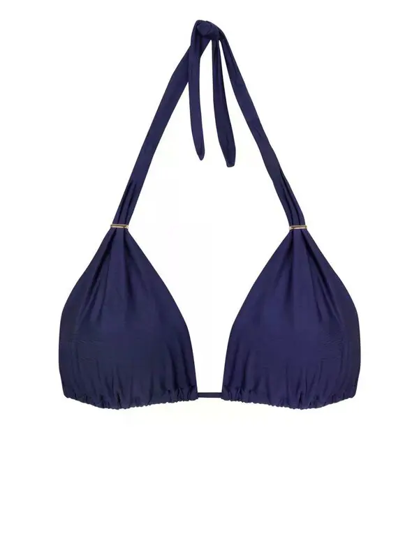 LENNY NIEMEYER Halterneck Bikini Top - Blue