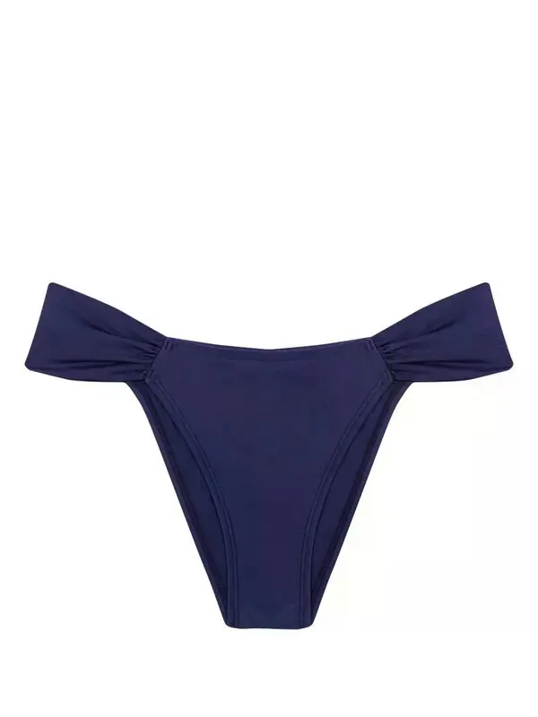 LENNY NIEMEYER Draped Bikini Bottom - Blue