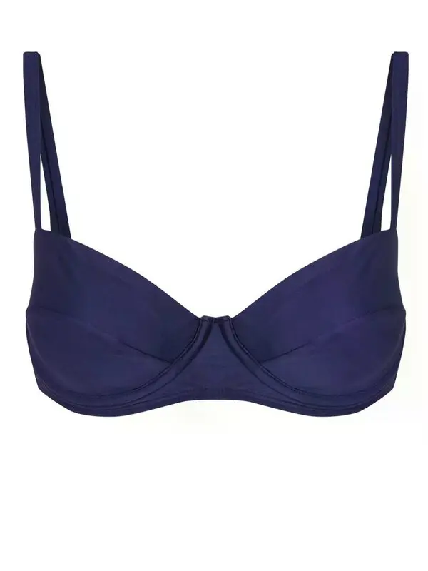 LENNY NIEMEYER Half-cup Bikini Top - Blue