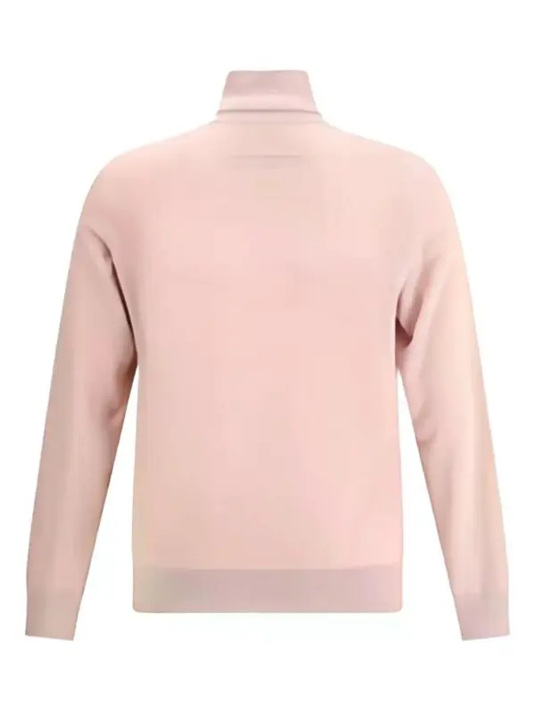Zegna Ribbed Turtleneck Sweater - Pink