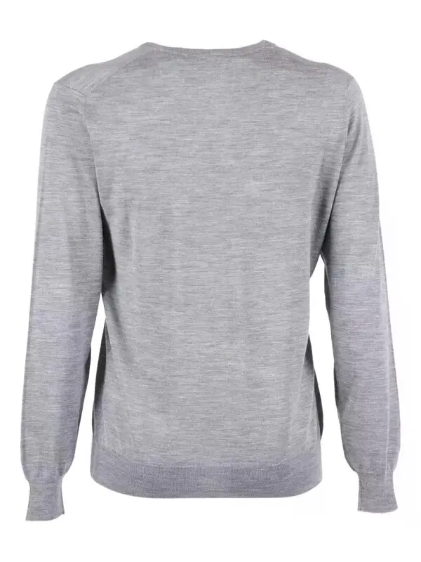 FILIPPO DE LAURENTIIS V-neck Sweater - Grey