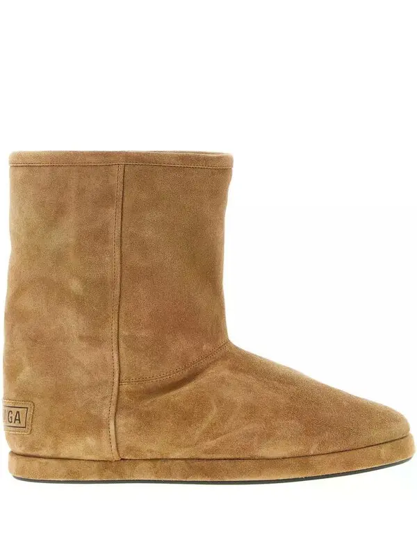 Balenciaga Alaska Soft Ankle Boots - Brown