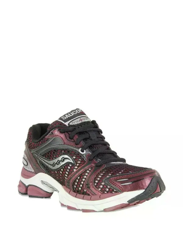 Saucony Progrid Triumph 4 Mesh Sneakers - Red