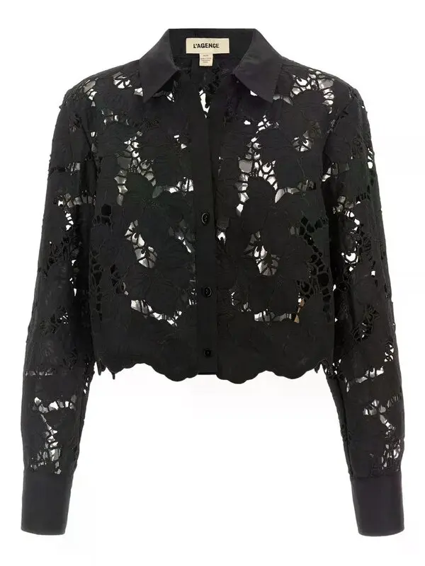 L'Agence Seychelle Shirt - Black