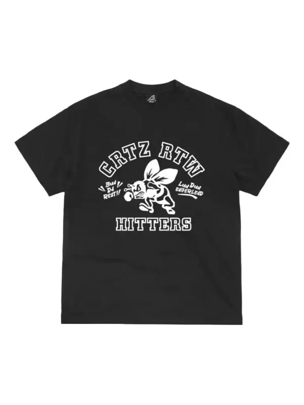 CORTEIZ The Hitters Graphic-print T-shirt - Black