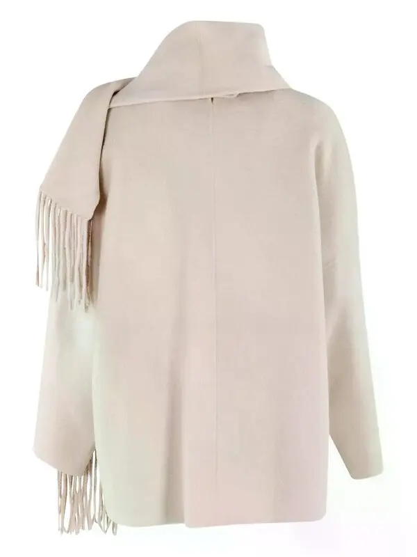 ISABELLE BLANCHE Double-breasted Scarf Coat