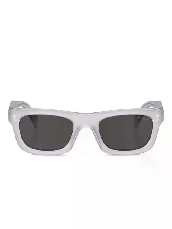 Prada Square-frame Sunglasses - White