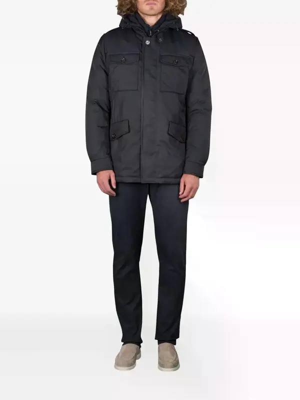 MOORER Isac-wk Jacket - Blue