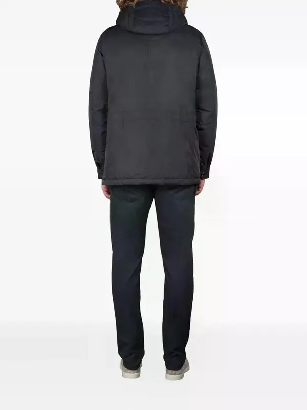 MOORER Isac-wk Jacket - Blue