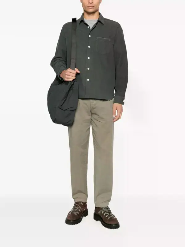 C.P. COMPANY Pleated Button-fastening Trousers - Neutrals
