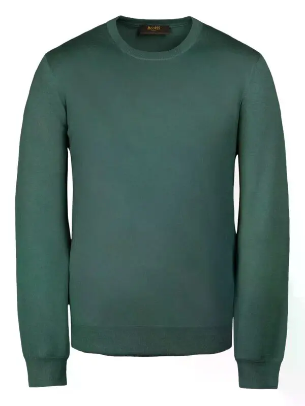 MOORER Orvieto-w18 Sweater - Green