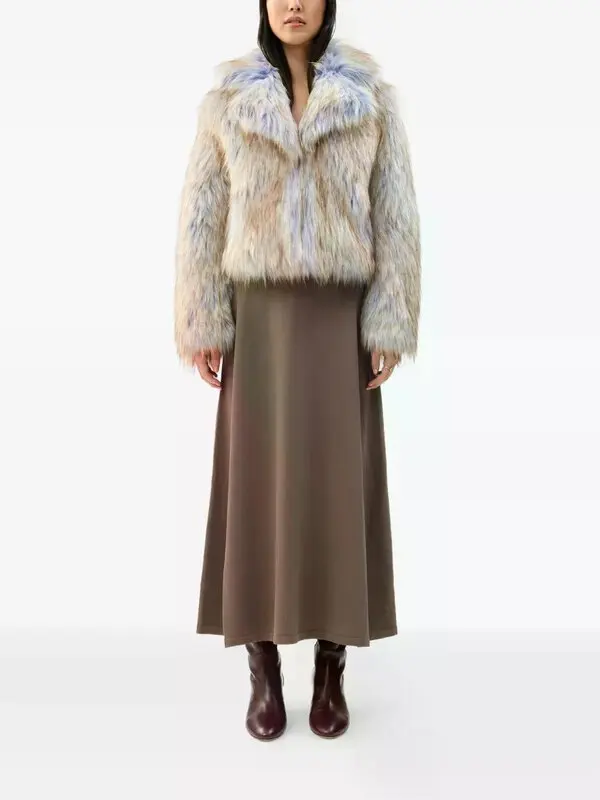 UNREAL FUR Harmony Faux-fur Jacket - Neutrals