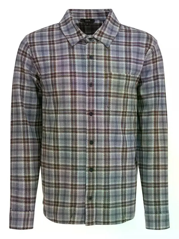 Vince Check-pocket Shirt