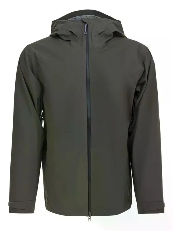 HOUDINI SPORTSWEAR Hooded Zip-fastening Raincoat