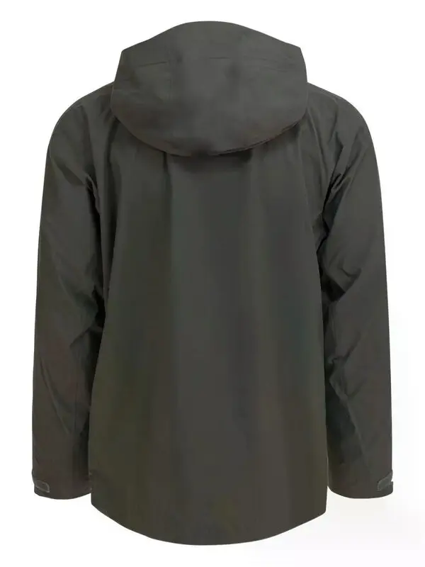 HOUDINI SPORTSWEAR Hooded Zip-fastening Raincoat