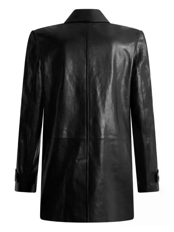 Bally Leather Coat