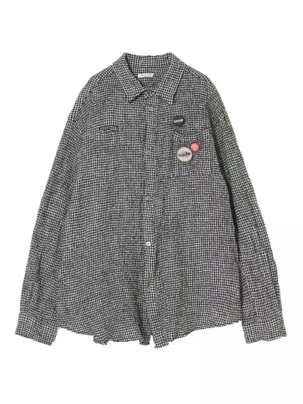 UNDERCOVERISM Checked Wool Shirt