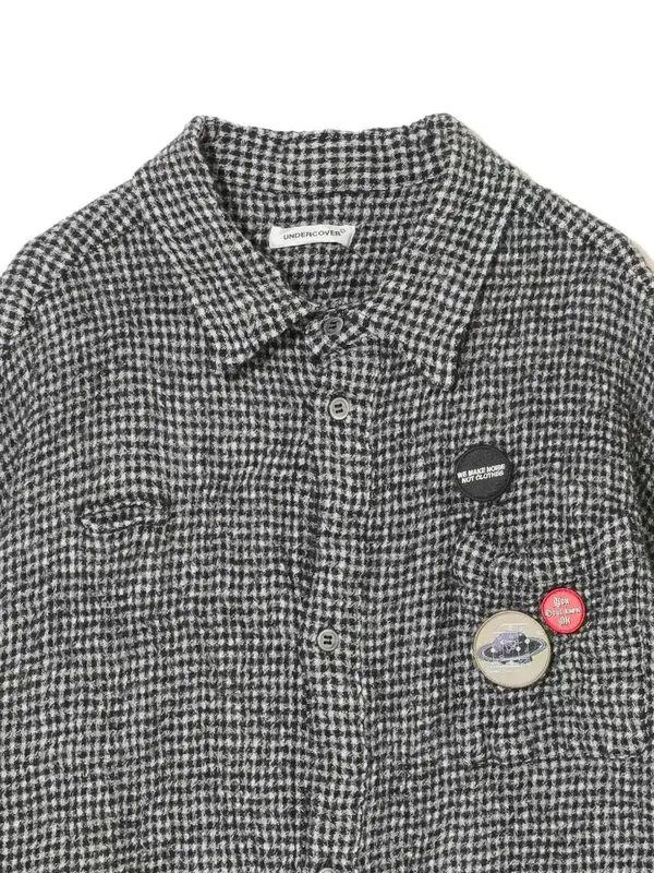 UNDERCOVERISM Checked Wool Shirt