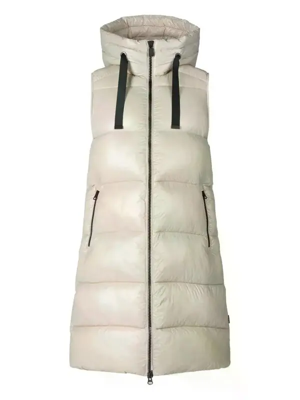 SAVE THE DUCK Padded Hooded Gilet - Neutrals