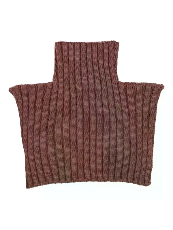 NICCOLO PASQUALETTI Ribbed-knit High Neck Top