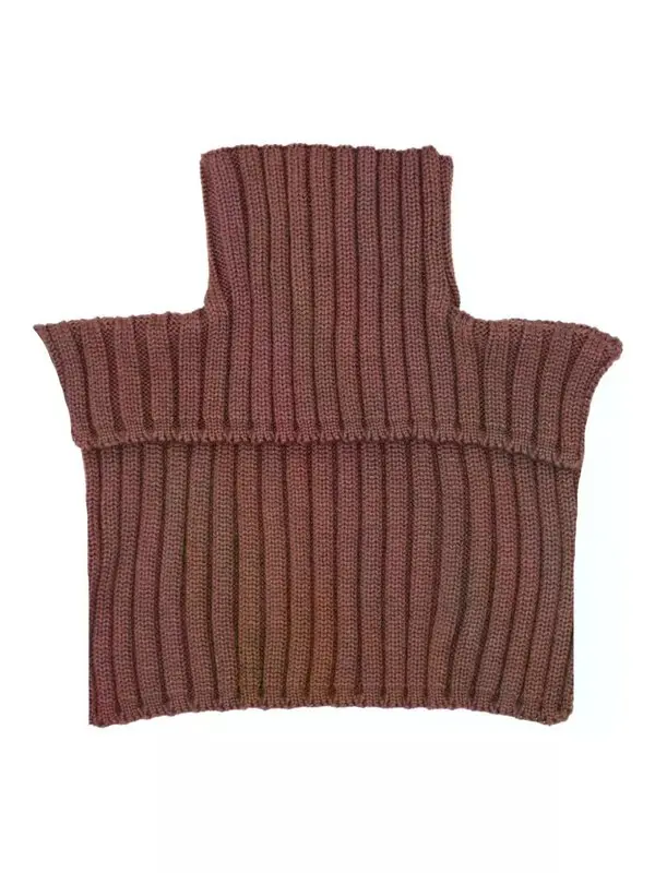 NICCOLO PASQUALETTI Ribbed-knit High Neck Top