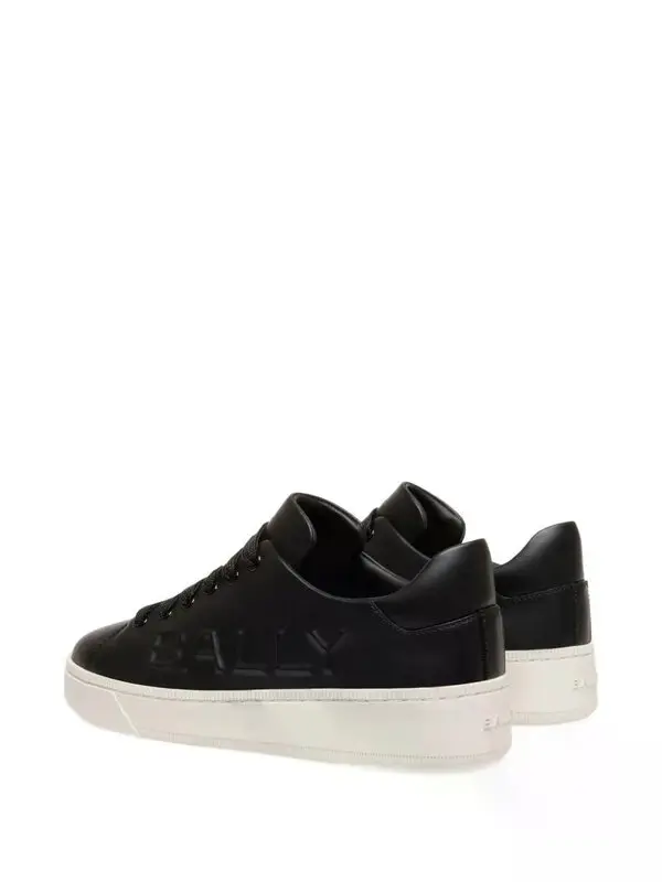 Bally Embossed-logo Leather Sneakers