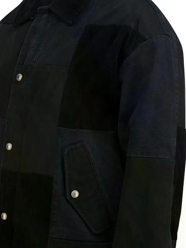 Comme Des Garçons Corduroy-paneled Jacket
