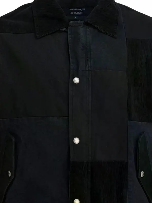 Comme Des Garçons Corduroy-paneled Jacket
