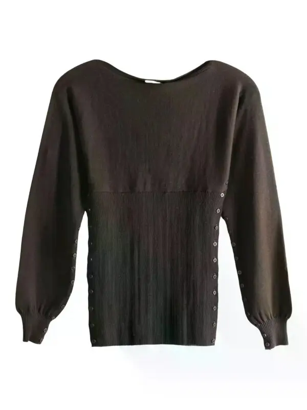 Paloma Wool Ribbed Buttoned Sweater