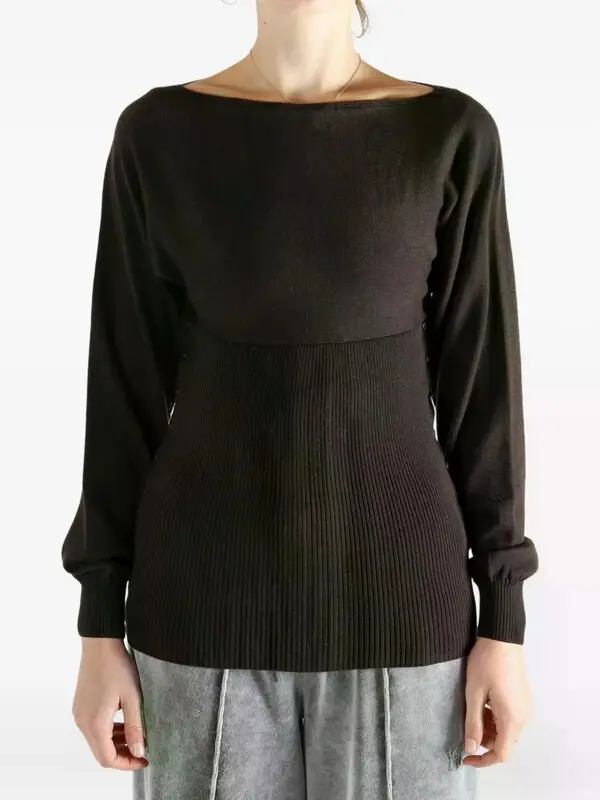 Paloma Wool Ribbed Buttoned Sweater