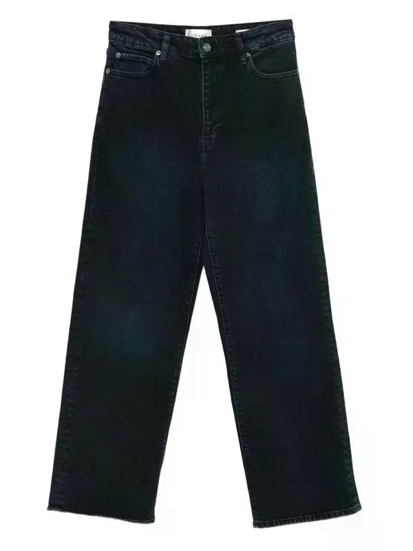 FRAME Buttoned Five-pocket Jeans