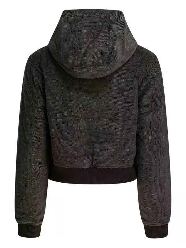 Our Legacy Buckle-detail Hooded Jacket - Brown
